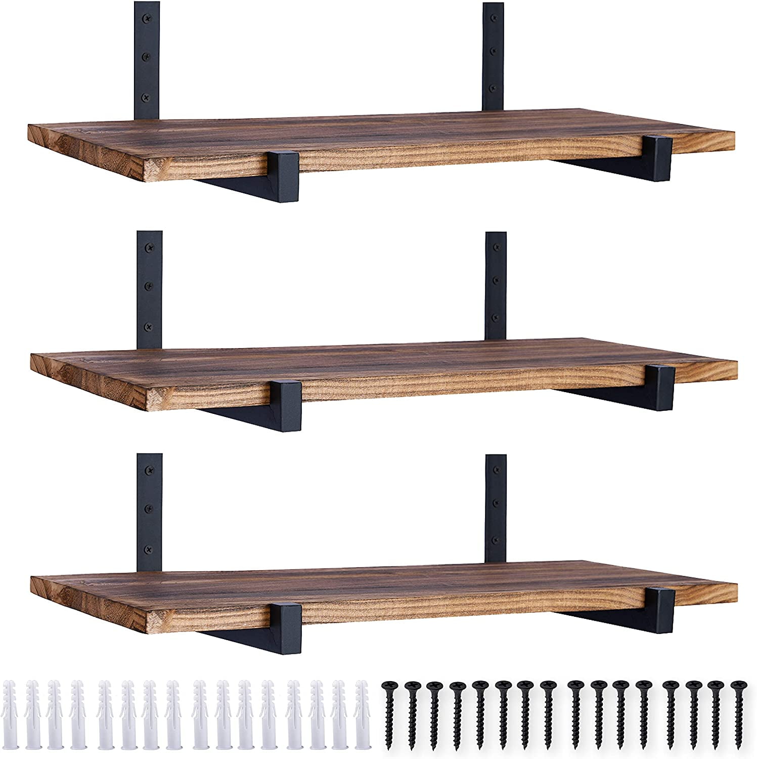 ciyvbiei 6 Pack Heavy Duty Shelf Brackets Wall Mounted VIBOUNIO ...