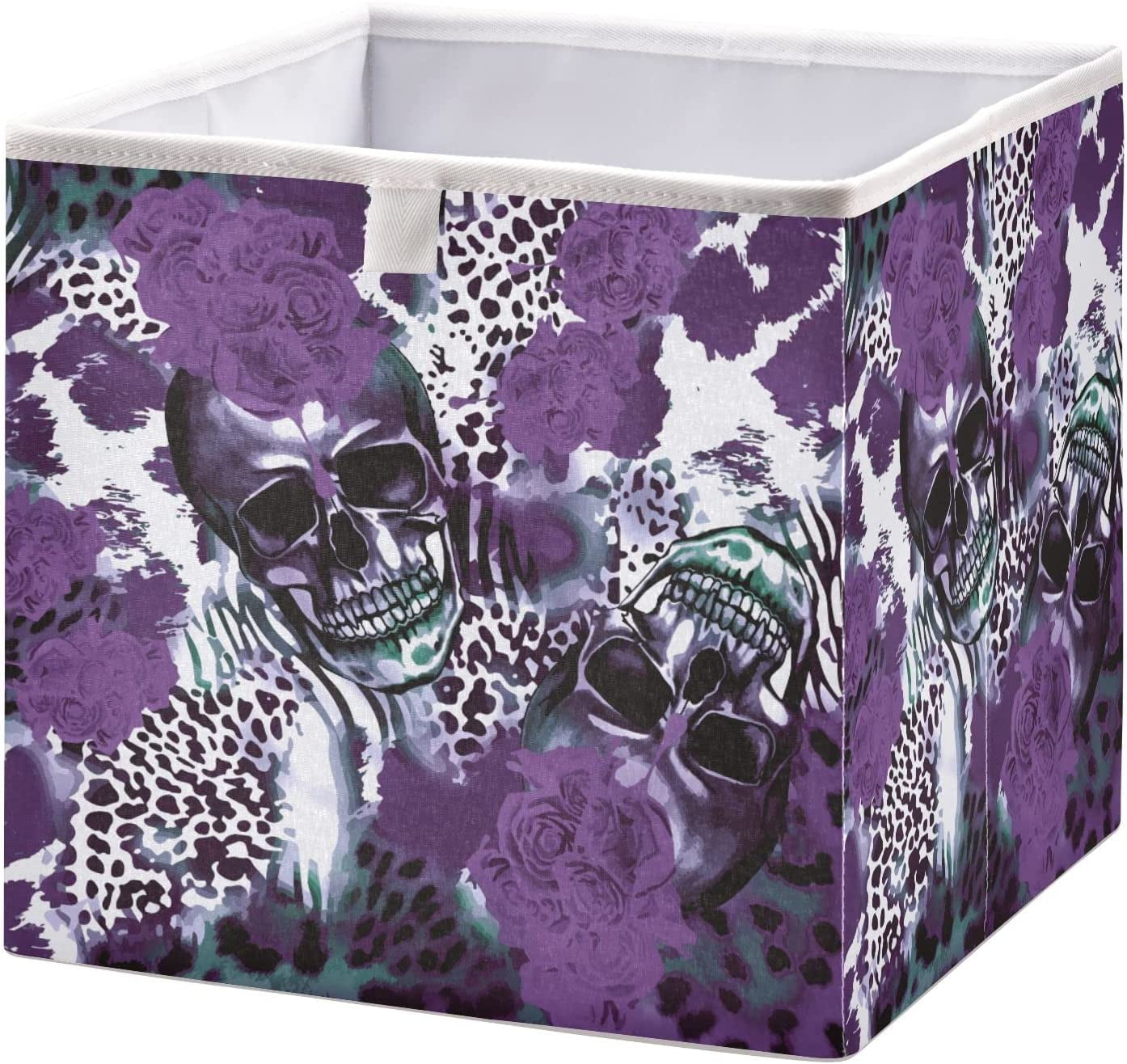 ciyvbiei Checkered Racing Flag Cubes Storage Bins 11 inch Collapsible ...