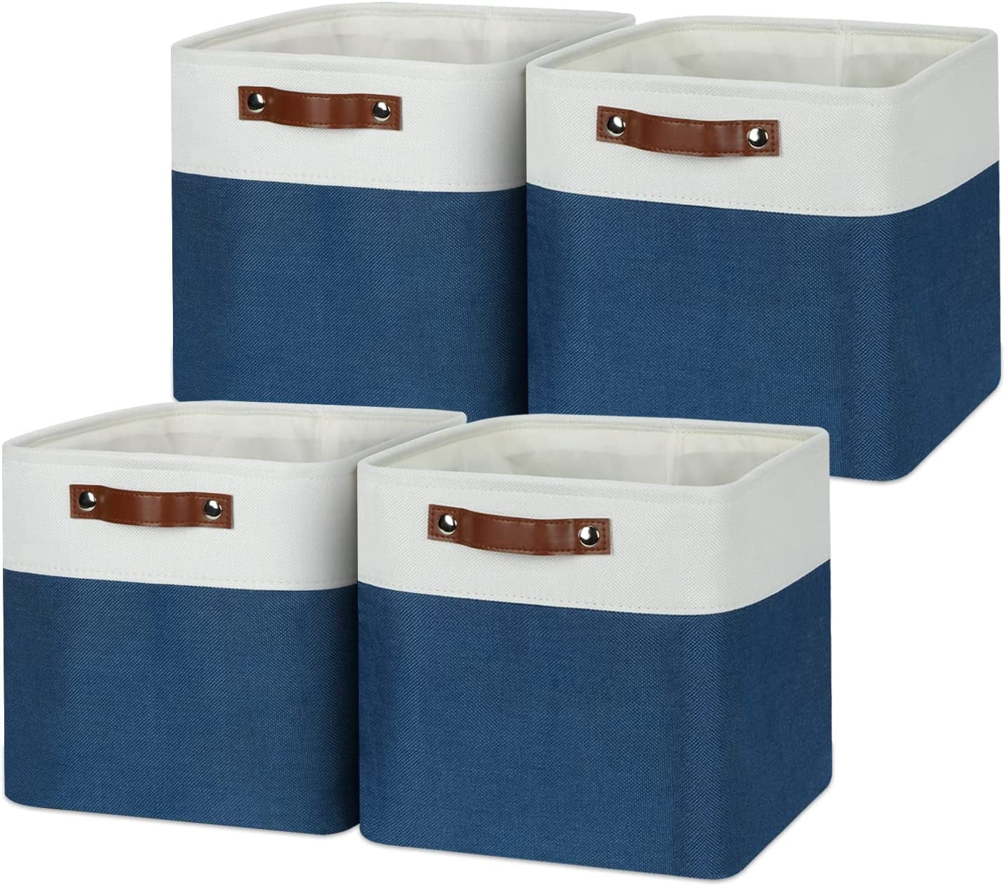 ciyvbiei Fabric Storage Baskets 11 Inch Storage Cubes Baskets for Gifts ...