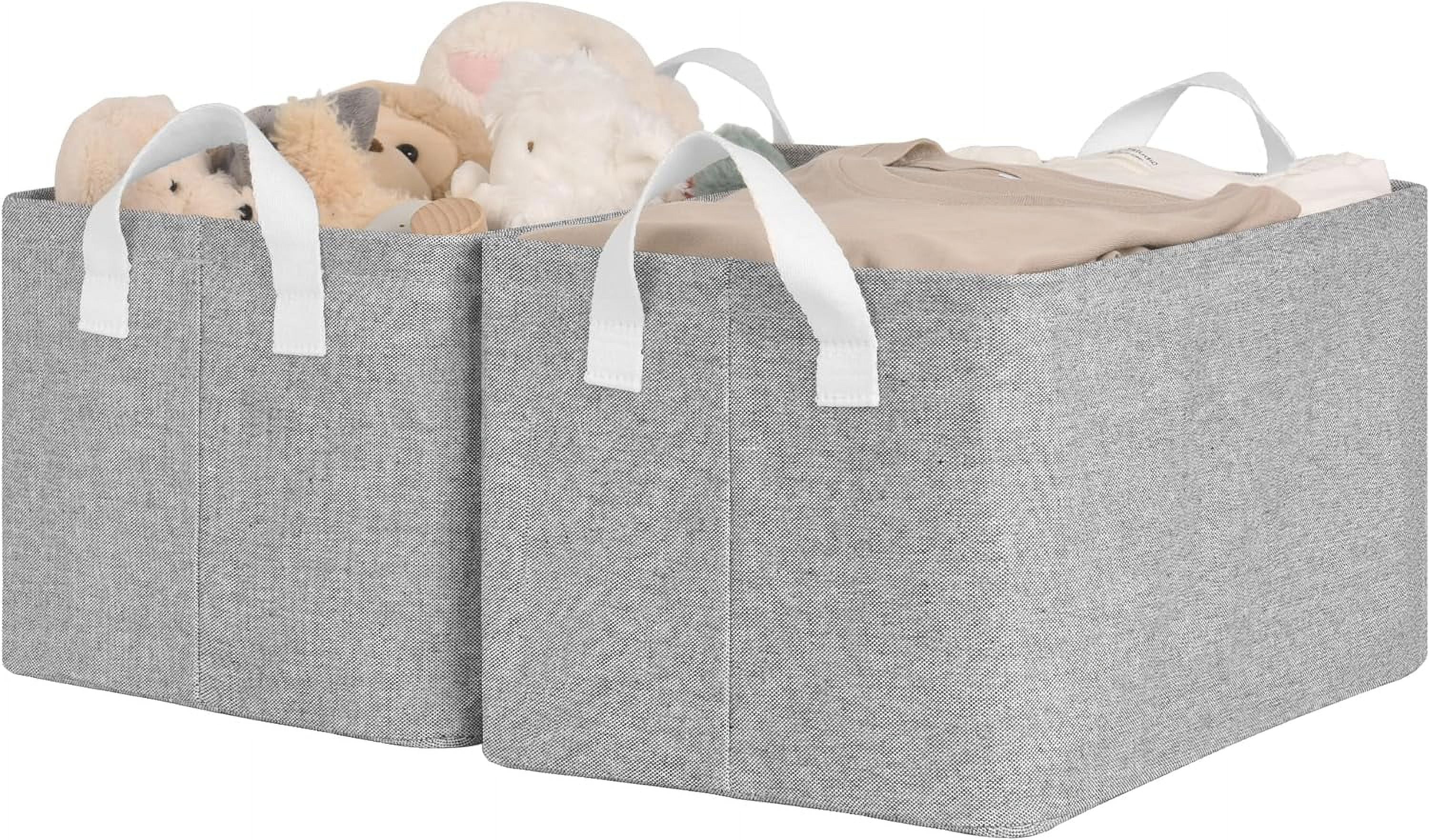 ciyvbiei Storage Bins Shelves Baskets for Organizing Large Fabric ...