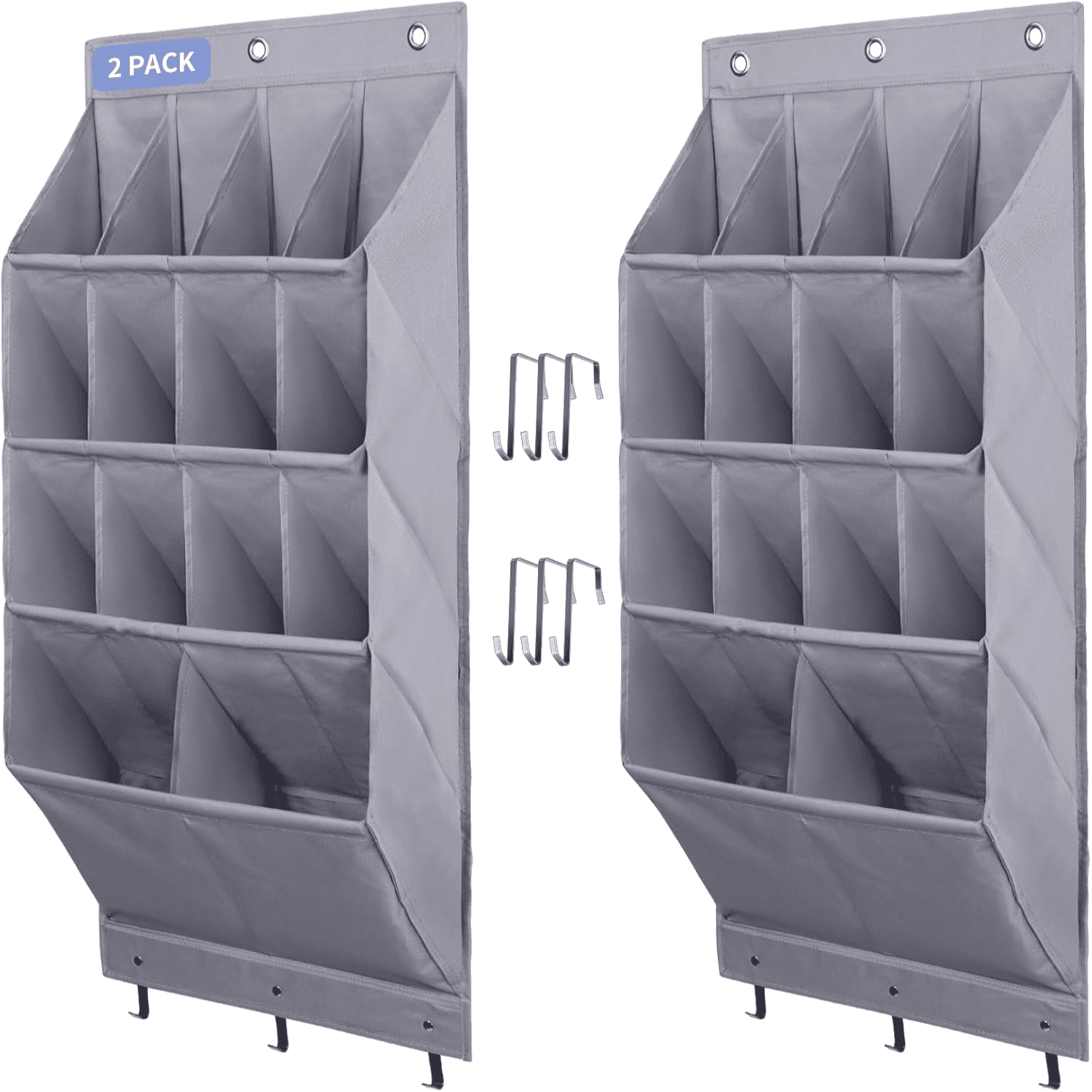cjjojobiubiu 1 Pack Over-the-Door-Shoe-Organizers Hanging Shoe ...