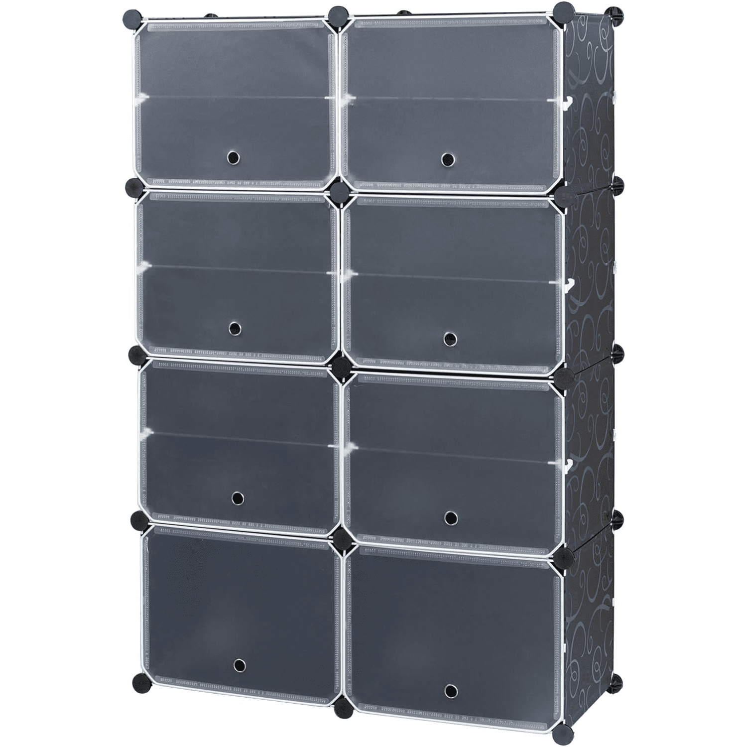 cjjojobiubiu 14 Cubes Shoe Rack Portable Shoe Rack Organizer Stackable ...