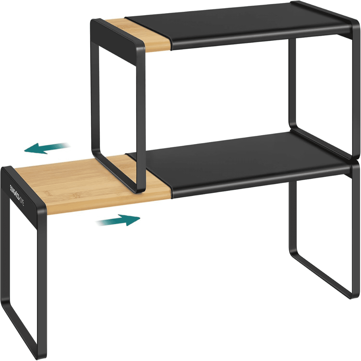 cjjojobiubiu Spice Racks Expandable Cupboard Shelf Orgnizers Counter ...