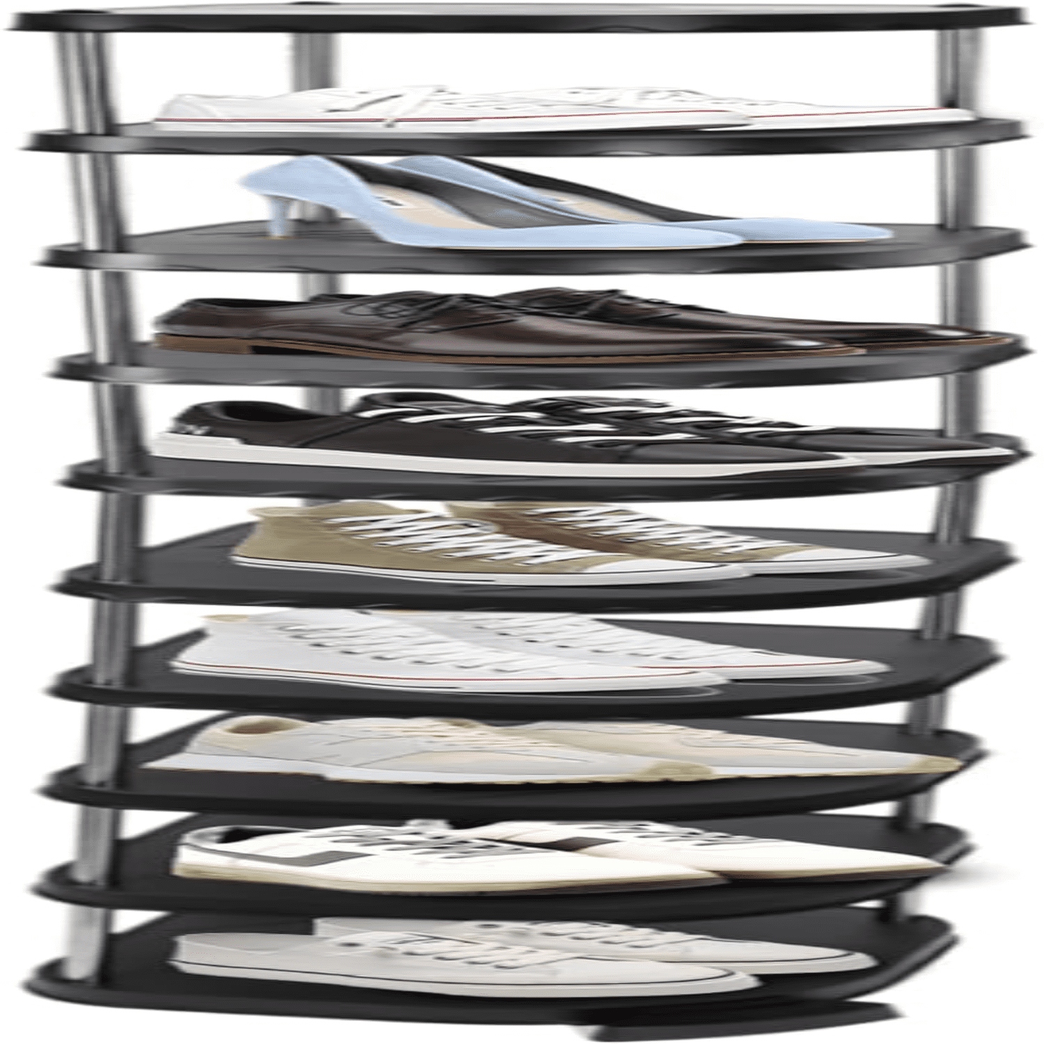 cjjojobiubiu Vertical Free Standing Shoe Rack for Front Door Entrance ...