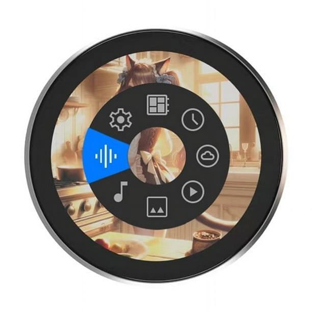 ckepdyeh 1.8-Inch Round Screen QSPI 360 X 360 IPS Display ESP32-S3 8M ...