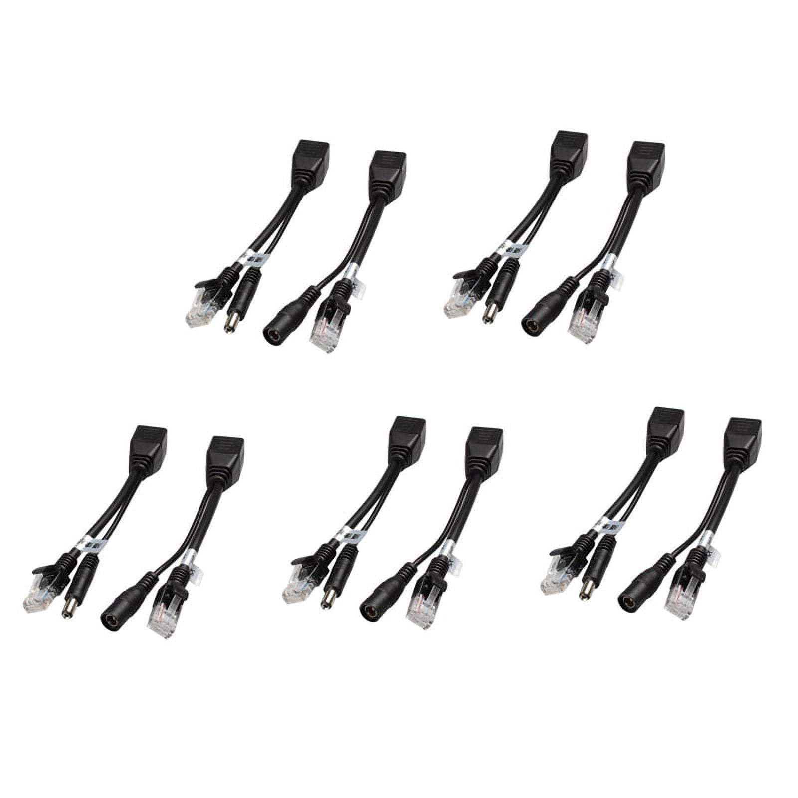 ckepdyeh 10Pcs(5Pair) POE Splitter POE Switch POE Cable Adapter Tape ...