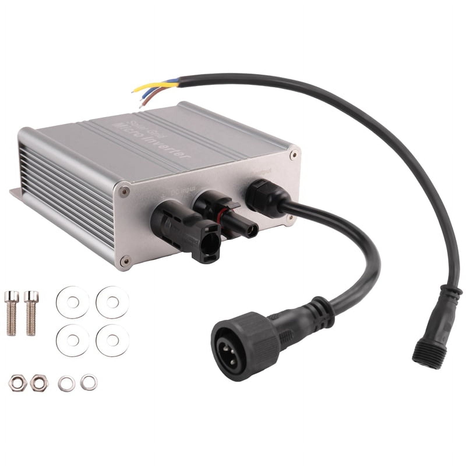 ckepdyeh 120W MPPT Photovoltaic Grid Tie Mini Solar Inverter DC 18-50V ...