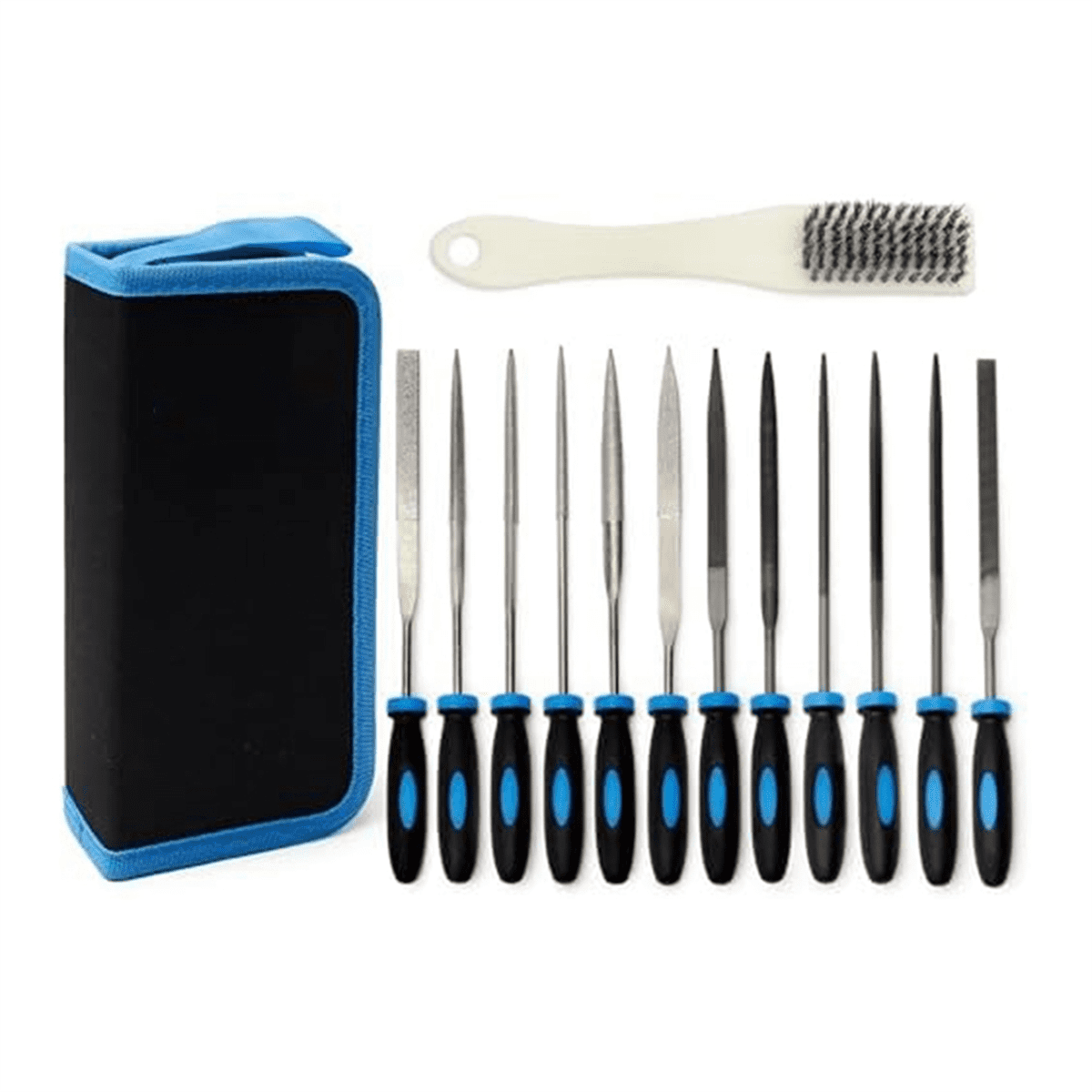 ckepdyeh 13Pcs Small File Set Metal Diamond Needle File Set File Tool Set for Precision Metal ...