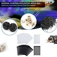 ckepdyeh 16 PCS Aquarium Mesh Media Filter Bags, Nylon Media Filter ...