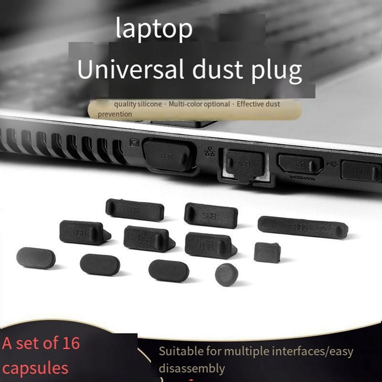 ckepdyeh 16Pcs Dust Plug Laptop Universal USB Dust Plug Computer ...