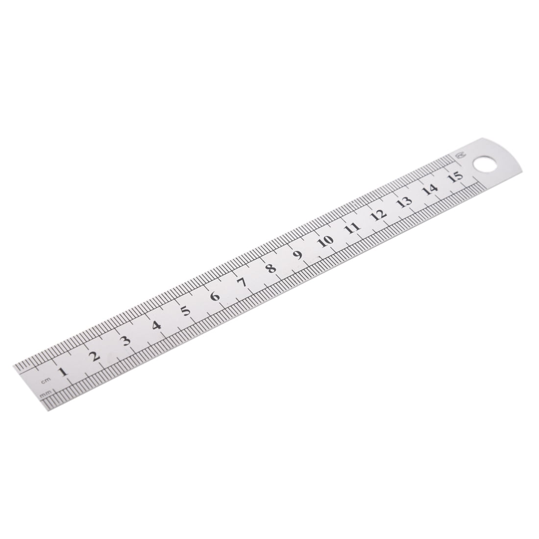 ckepdyeh 5 Pcs Dual Side Marked 15cm 6 inch Stainless Steel Straight ...