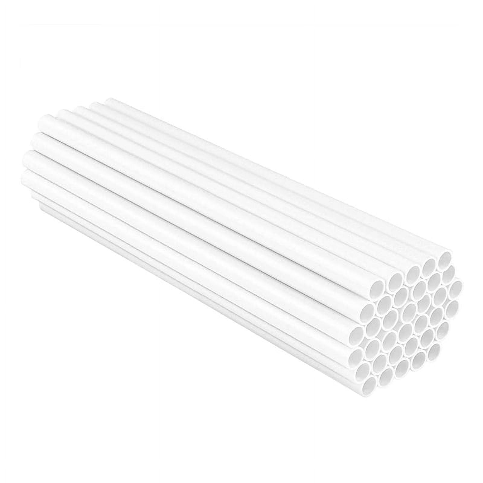 ckepdyeh 50 Pieces Plastic White Cake Dowel Rods for Tiered Cake ...