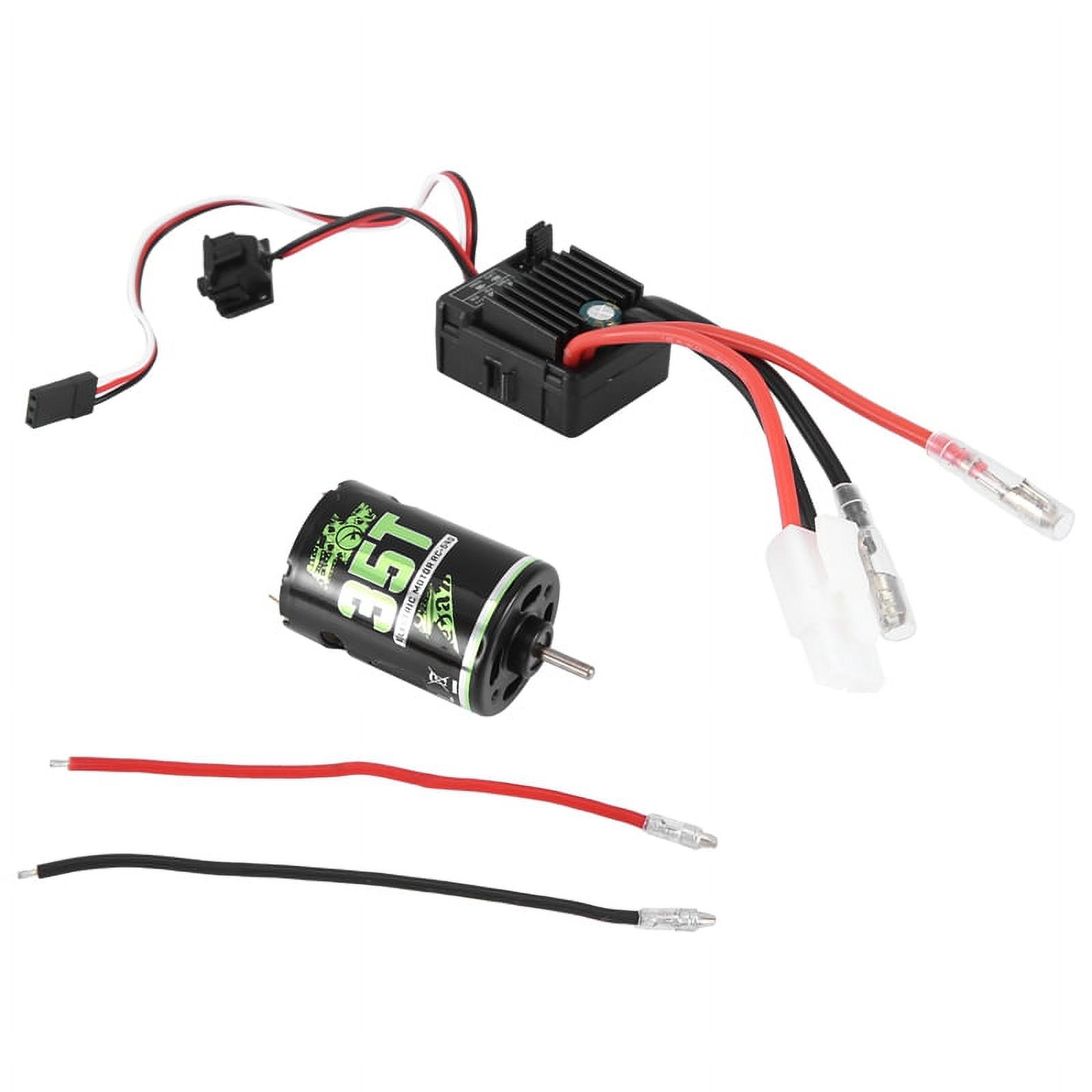 ckepdyeh 540 Brushed Motor 35T with 1060 Brushed ESC 60A 2-3S LiPo ...