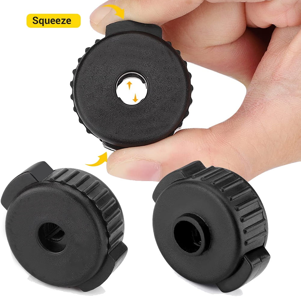 ckepdyeh 6 PCS Plastic Cymbal Nuts, Cymbal Nut for Percussion Drum Kit ...