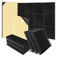 Walmart 12 Pack Acoustic Panels, Noise Reduction Soundproofing Wall ...
