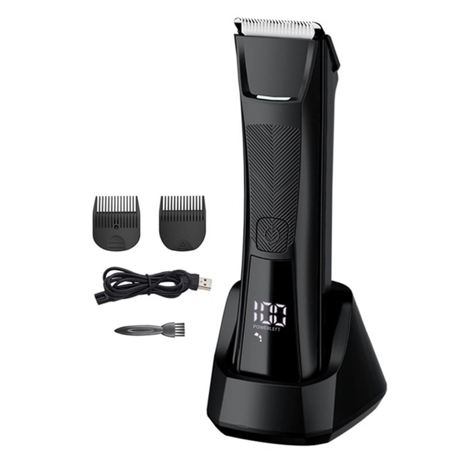 ckepdyeh Body Hair Trimmer for Men Groin Electric Manscaper Pubic Hair ...