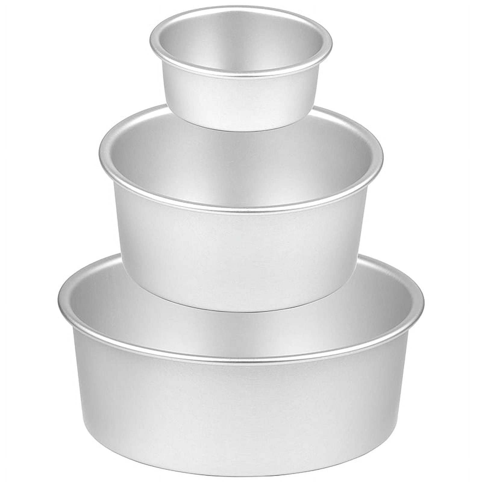 ckepdyeh Cake Pan Round Cake Pans Performance Aluminum Nonstick & Leak ...