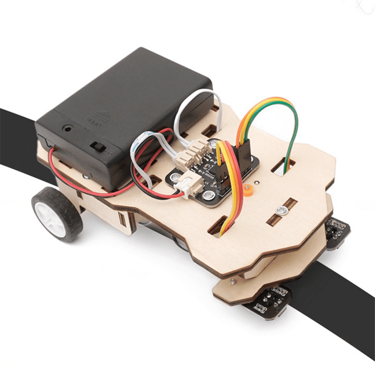 ckepdyeh DIY Tracing Trolley Material Kits Fun Science Small Making ...