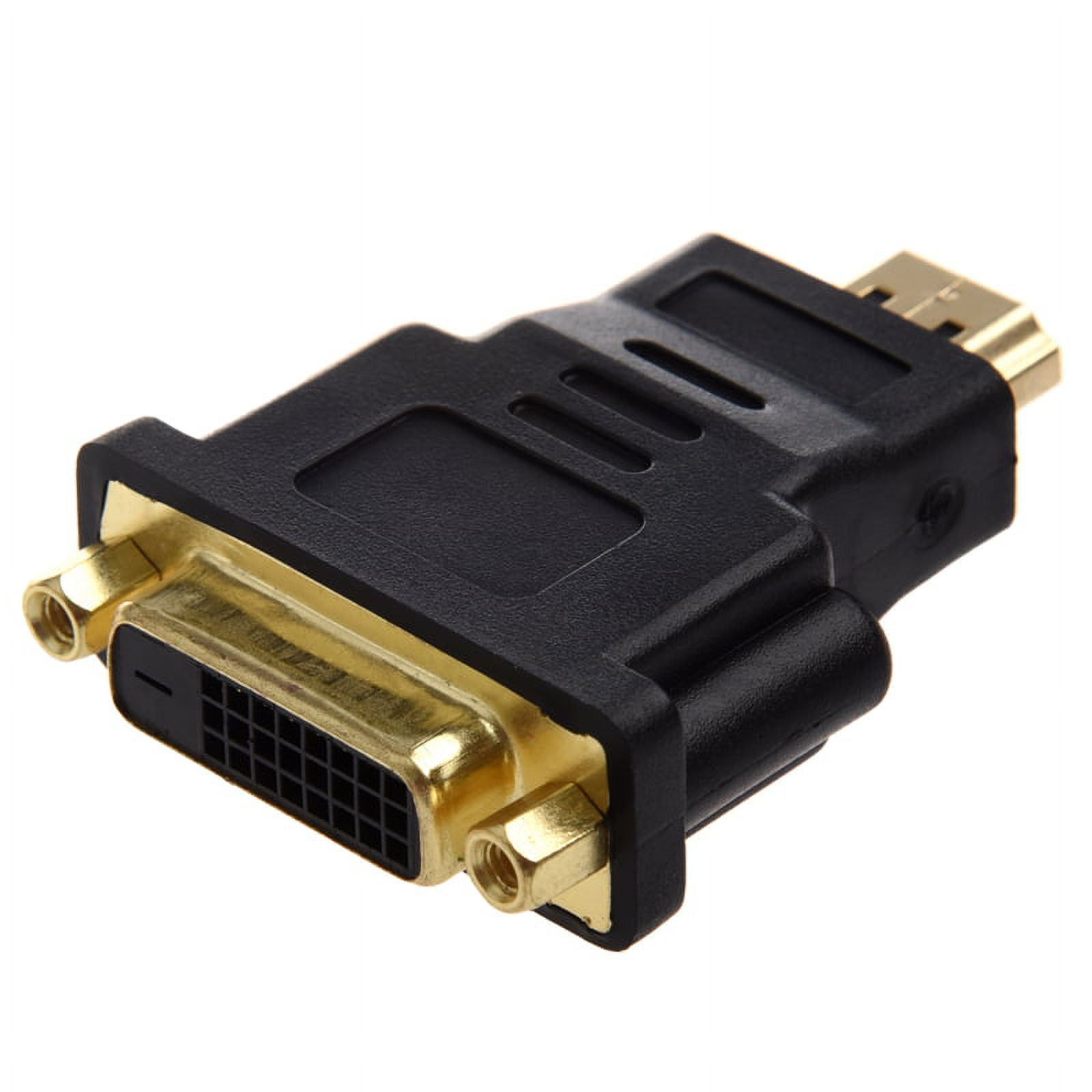 ckepdyeh DVI 24+1 (DVI-D) Female to Male Adapter - Walmart.com