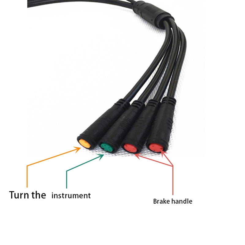 ckepdyeh E-Bike 1T4 E-Bike Extension Cord Cable Waterproof Connector ...
