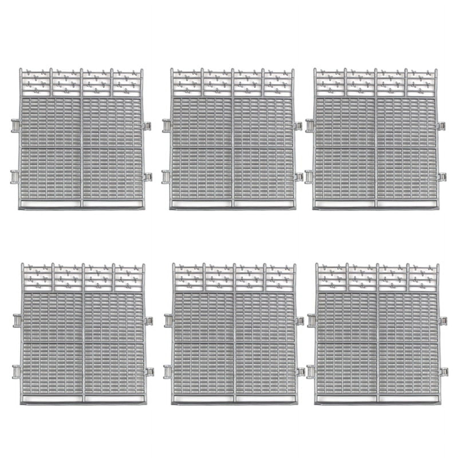 ckepdyeh For LDRC 1/18 RC Car Fence Guardrail RC Hydraulic Vehicle ...