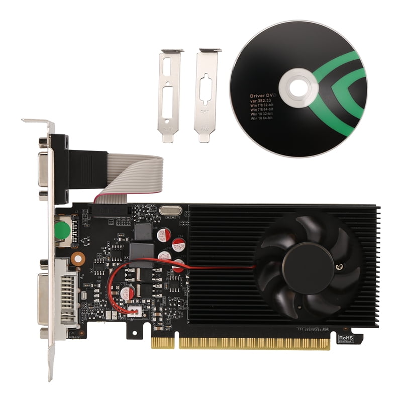 ckepdyeh GT730 4GB DDR3 128Bit Graphics Card with -Compatible VGA DVI ...
