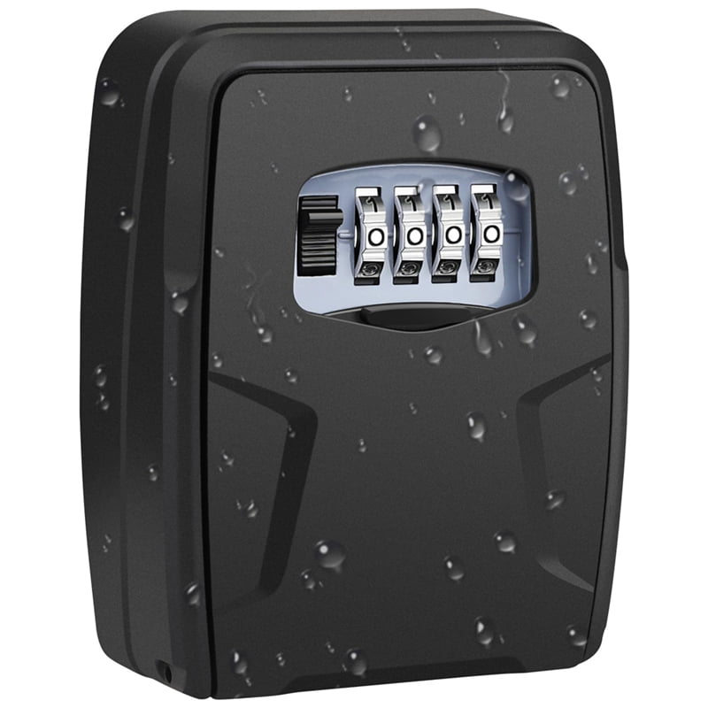 ckepdyeh Key Lock Box with Code,Large Lock Box for House Key Portable ...