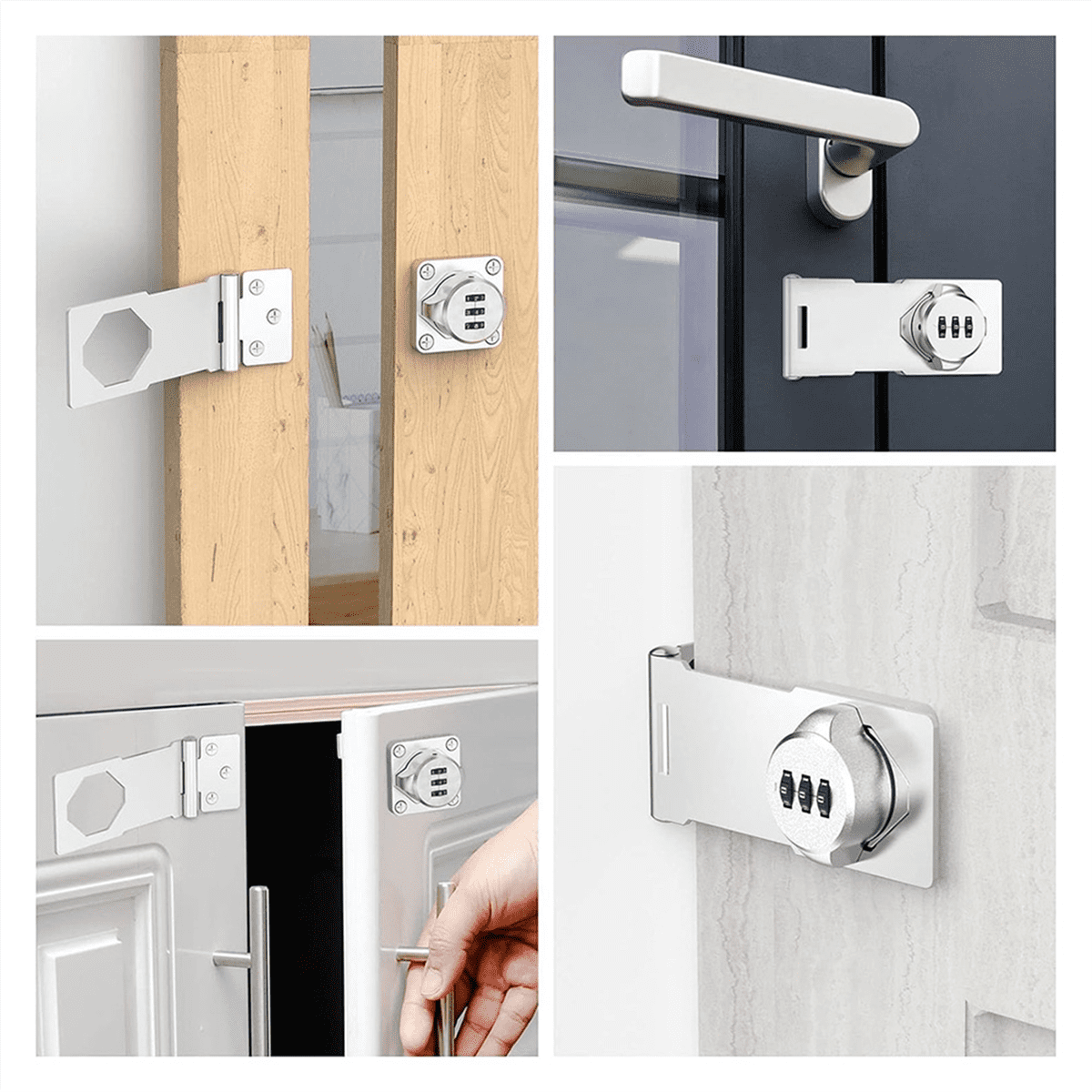 ckepdyeh Keyless Cabinet Combination Latch,Cabinet Password Locks for ...