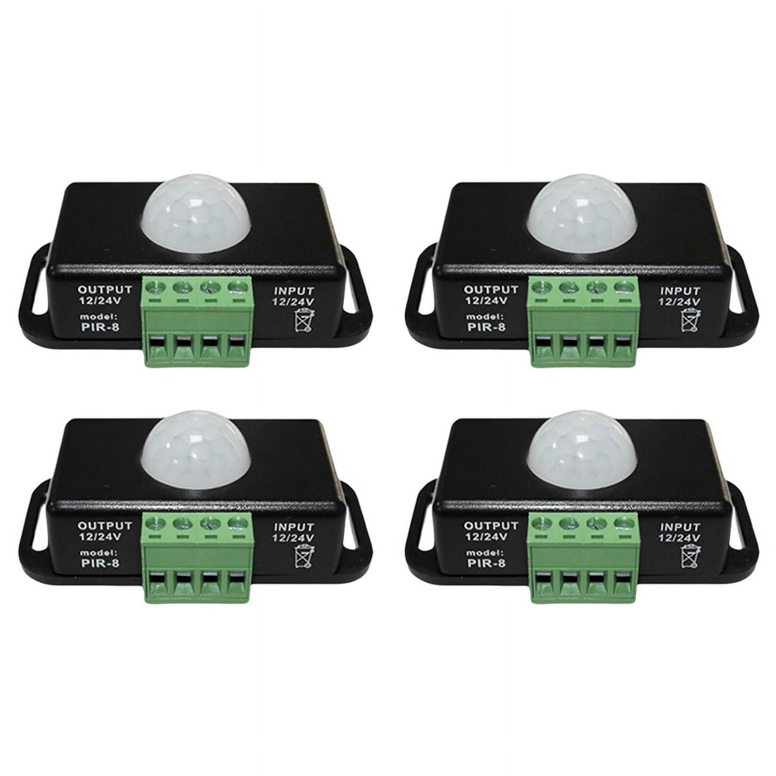 ckepdyeh LED Motion Sensor 12V/24V DC, Motion Sensor Body Infrared ...