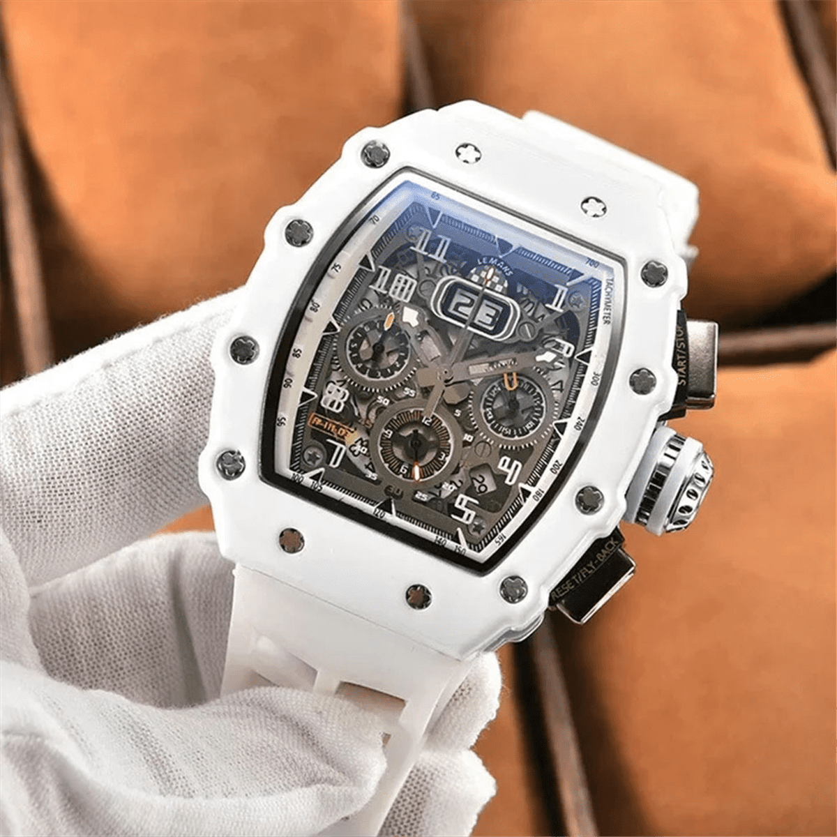 ckepdyeh Luxury Mechanical Style Men'S Watch Waterproof 6 Needle Run ...