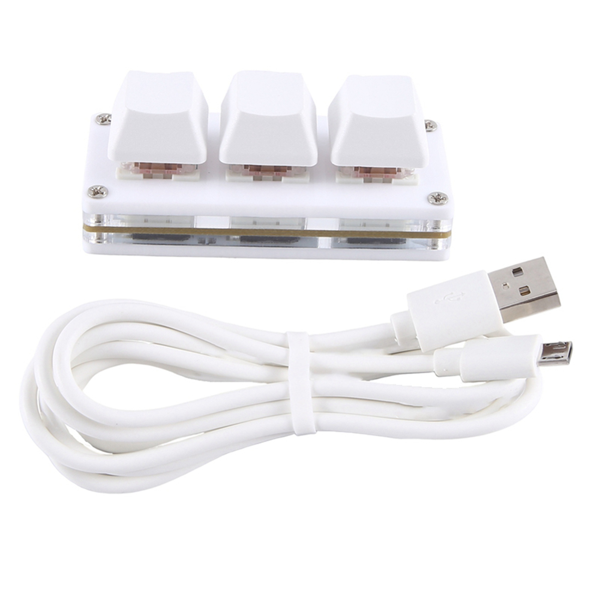 ckepdyeh Multimedia OSU Gaming Keypad 3 Key Custom Programming Macro ...