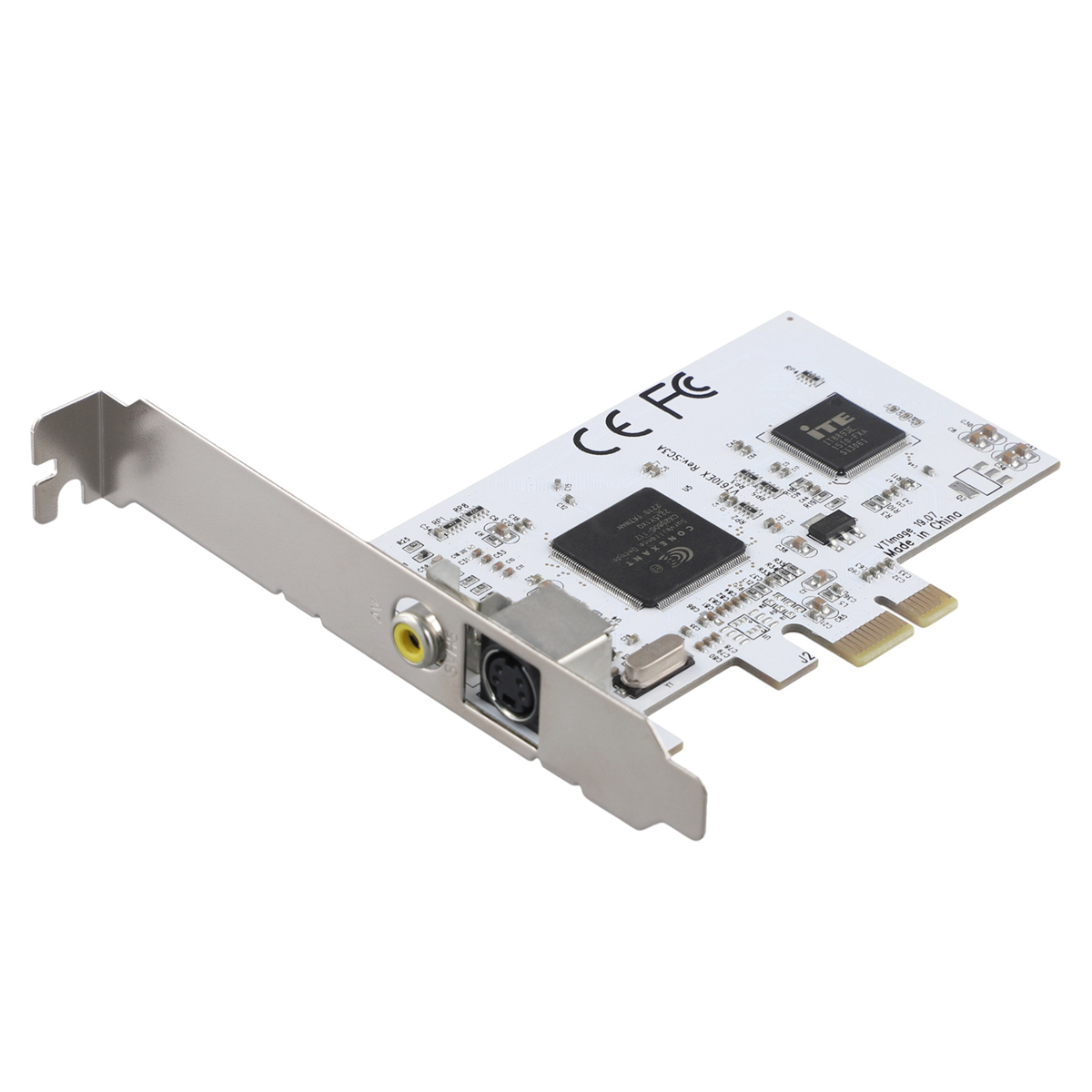 ckepdyeh PCIE Expansion Card PCIE to AV Surveillance HD 640X480 ...