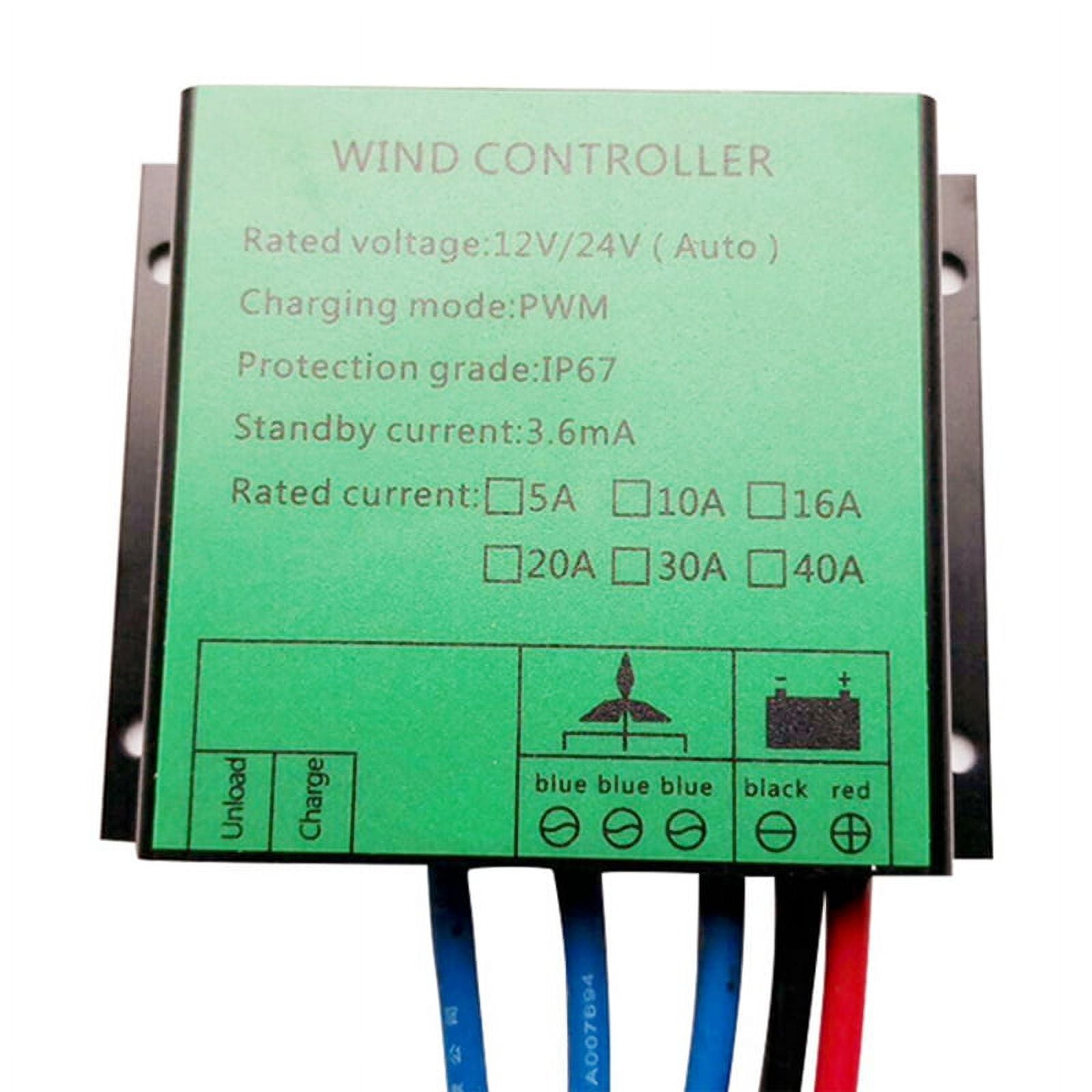 ckepdyeh PWM Controller 300W Wind Turbine Charge Controller Water Proof ...