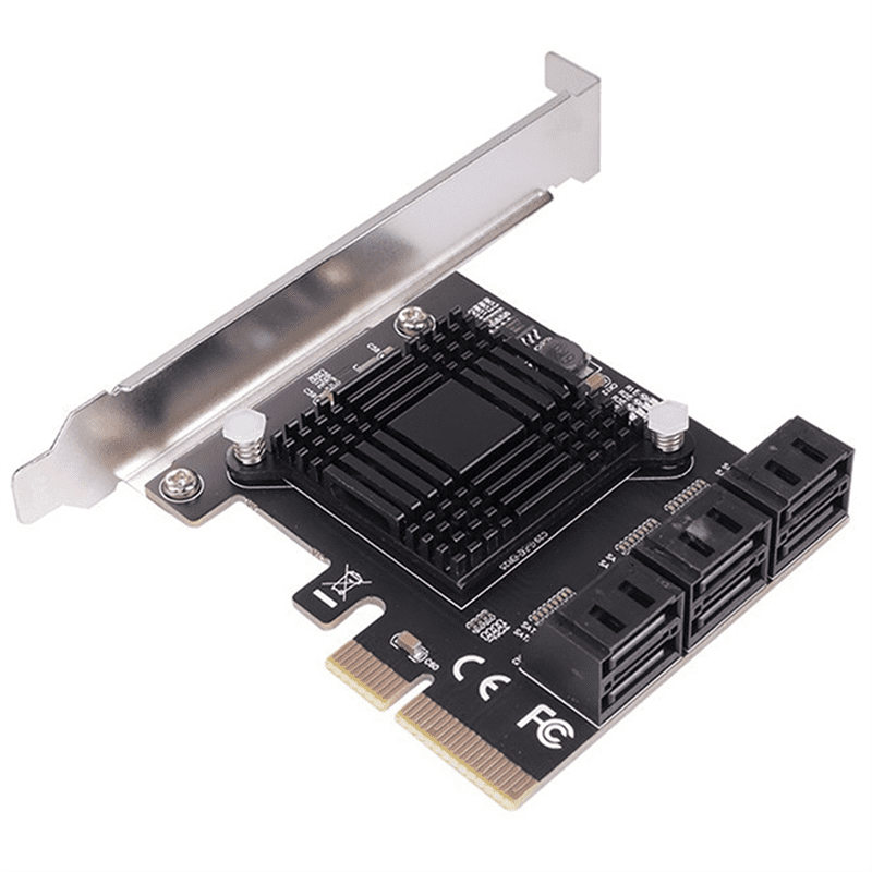 ckepdyeh SATA 3 PCI Expansion Card PCI-E/PCIE SATA Controller SATA ...