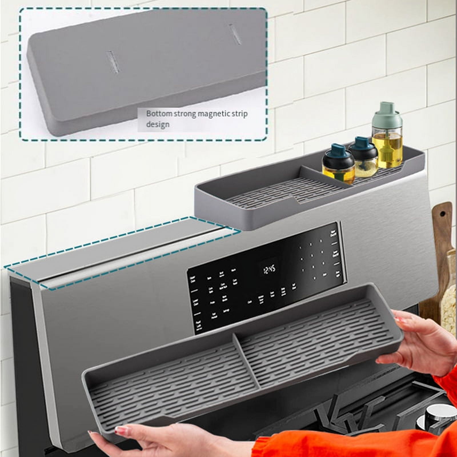 ckepdyeh Shelf for Stove for Back of Stove Spice Shelf for Over Stove ...