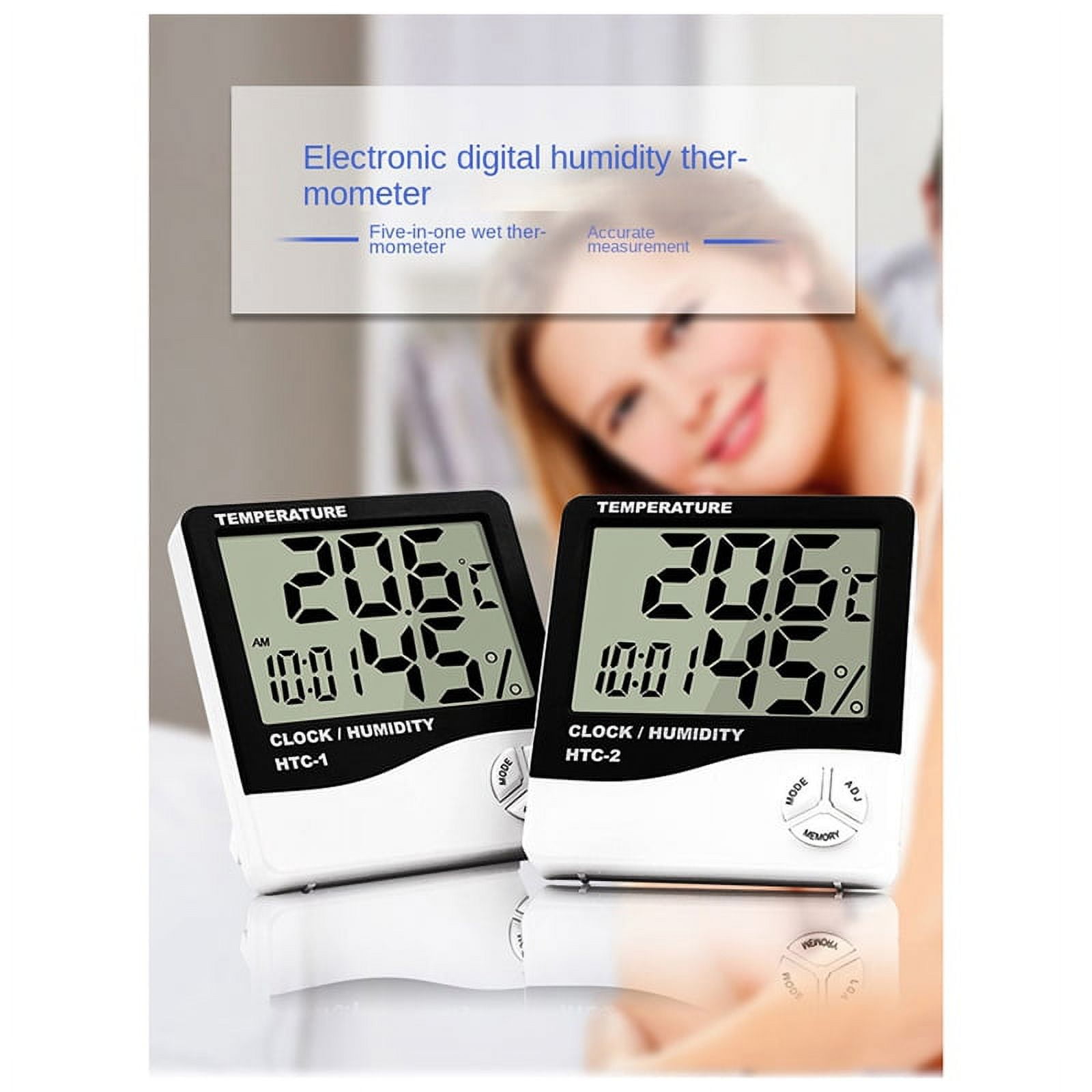 ckepdyeh Temperature and Humidity Meter Dedicated Electronic Display ...