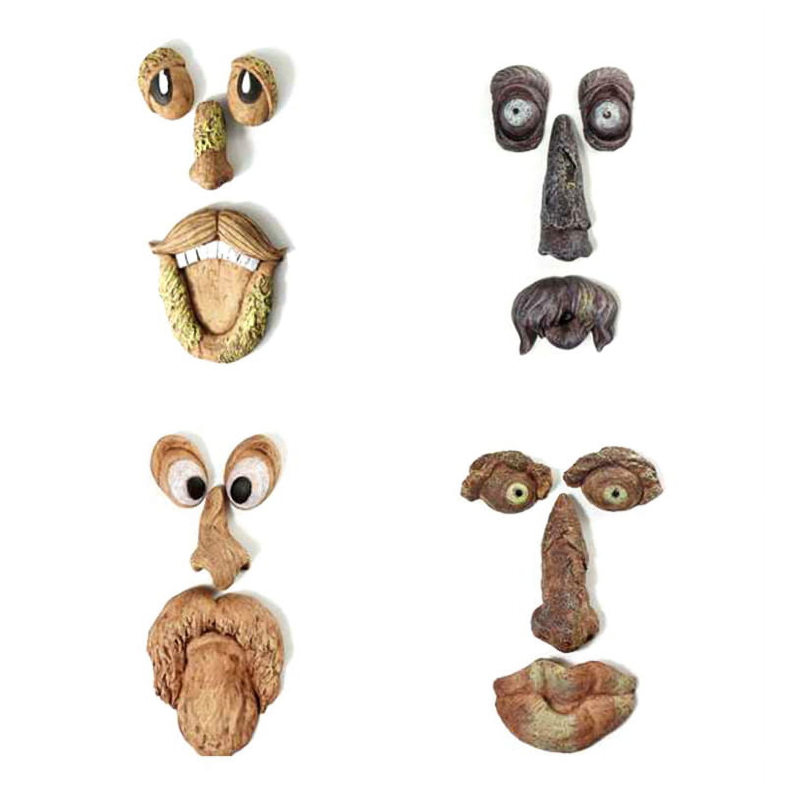 ckepdyeh Tree Face Decoration Outdoor Tree Face Statue Garden ...