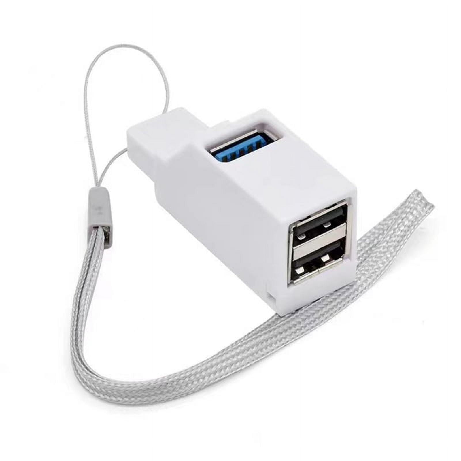 ckepdyeh USB 3.0 HUB Adapter Extender Mini Splitter Box 3 Ports for PC ...
