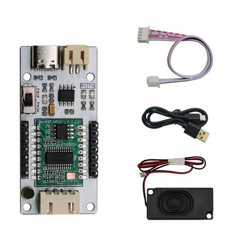 ckepdyeh Voice Recognition Sensor Module Chinese/English Voice ...