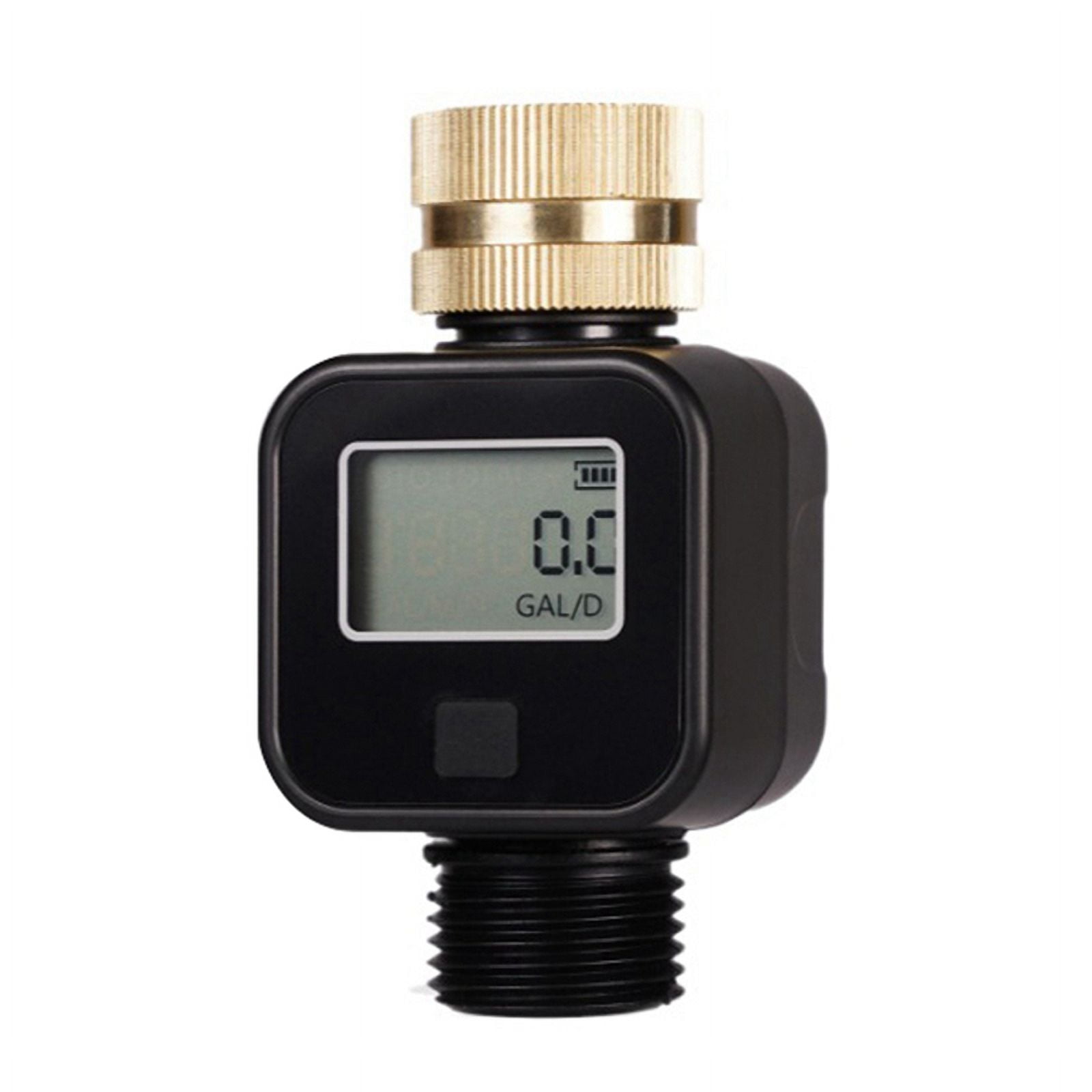 ckepdyeh Water Flow Meter IPX6 Waterproof with Brass Inlet Thread for ...