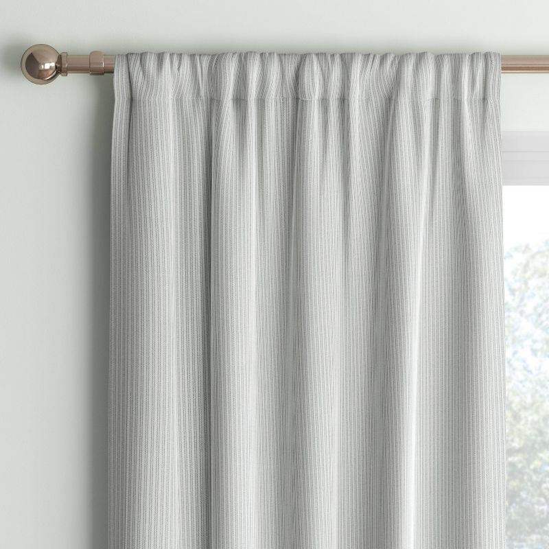 ckout Sted Window Curtain Panel Gray/Ivory - Room Essentials ...