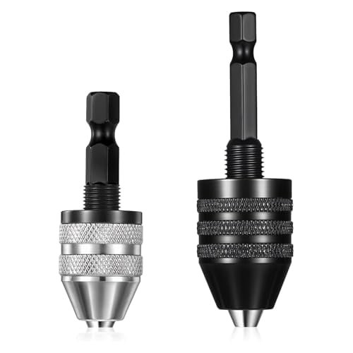 clamp 0.3-8mm mini jaw Quick Change keyless Drill bit Adapter Bracket ...