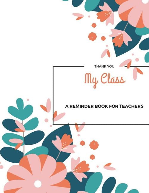 My class: A memory book for teachers I Farewell gift for teachers of ...