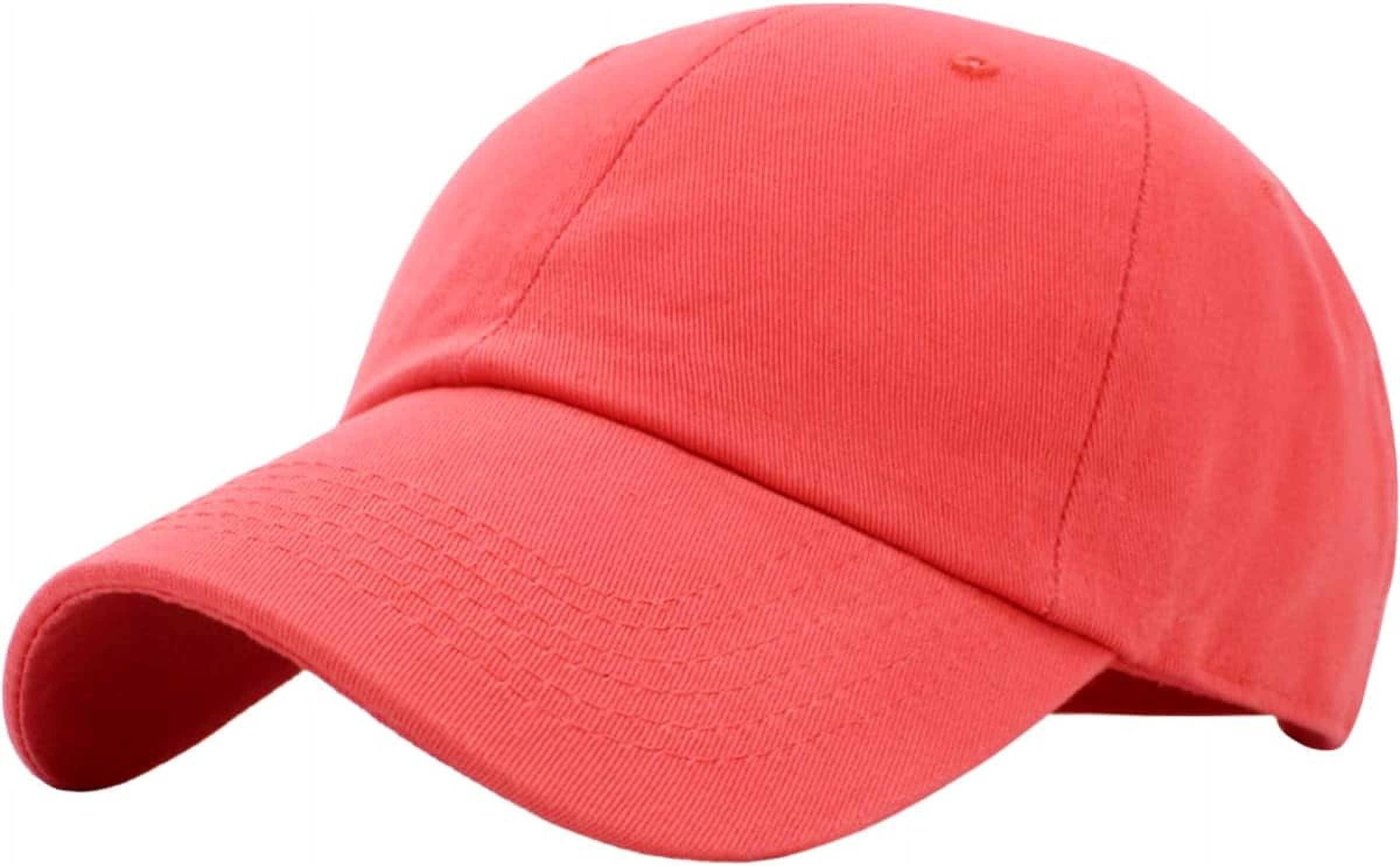 ® classic cotton adjustable low crown cotton baseball cap - Walmart.com
