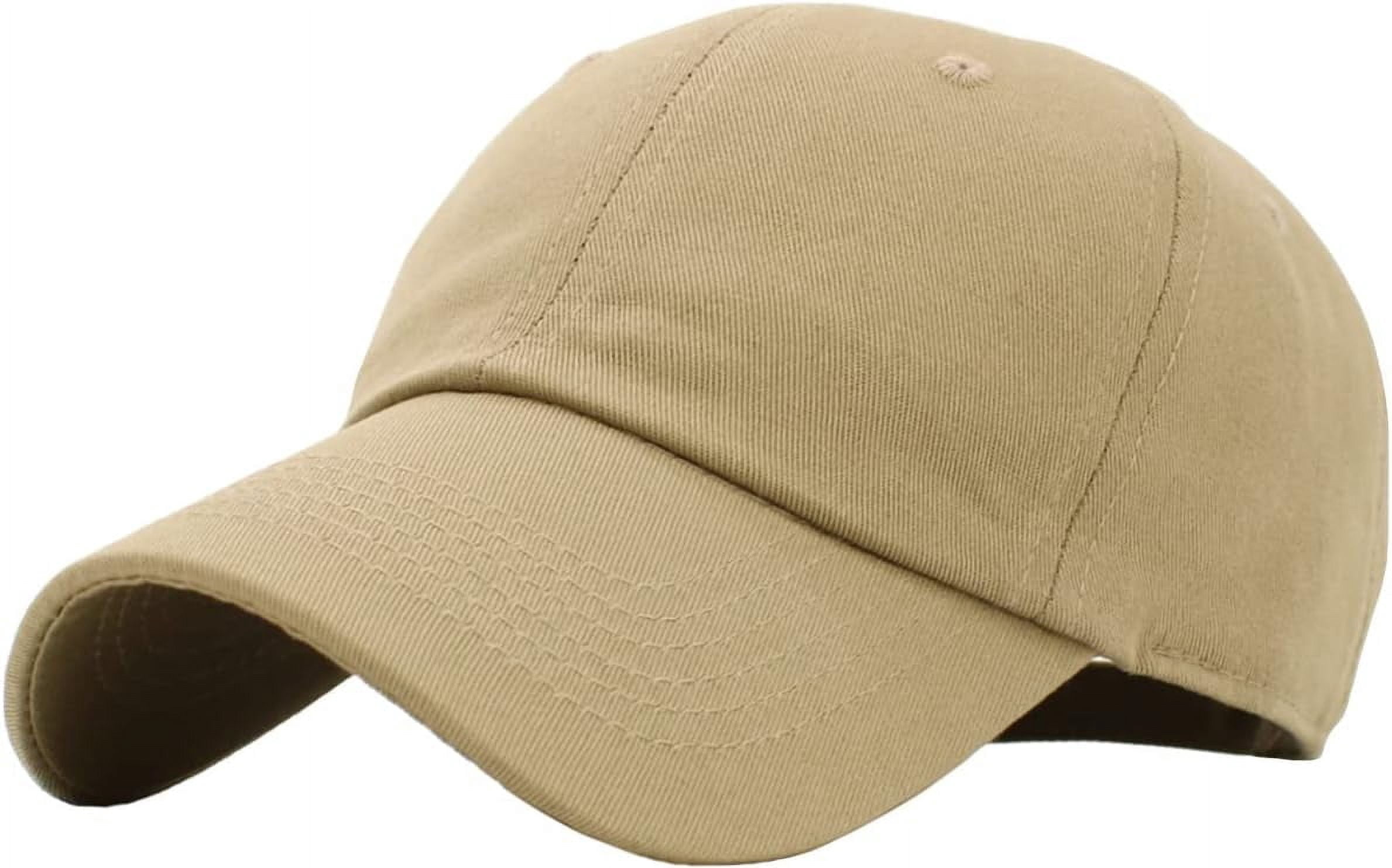 ® classic cotton adjustable low crown cotton baseball cap - Walmart.com