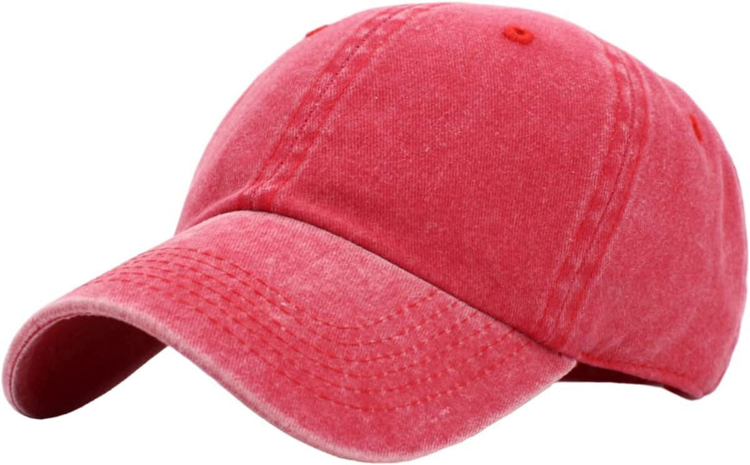 ® classic cotton adjustable low crown cotton baseball cap - Walmart.com