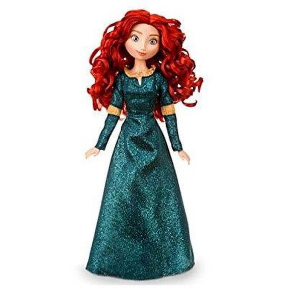 Disney Princess Merida Doll, Classic Design, 12-Inch, Green Gown ...