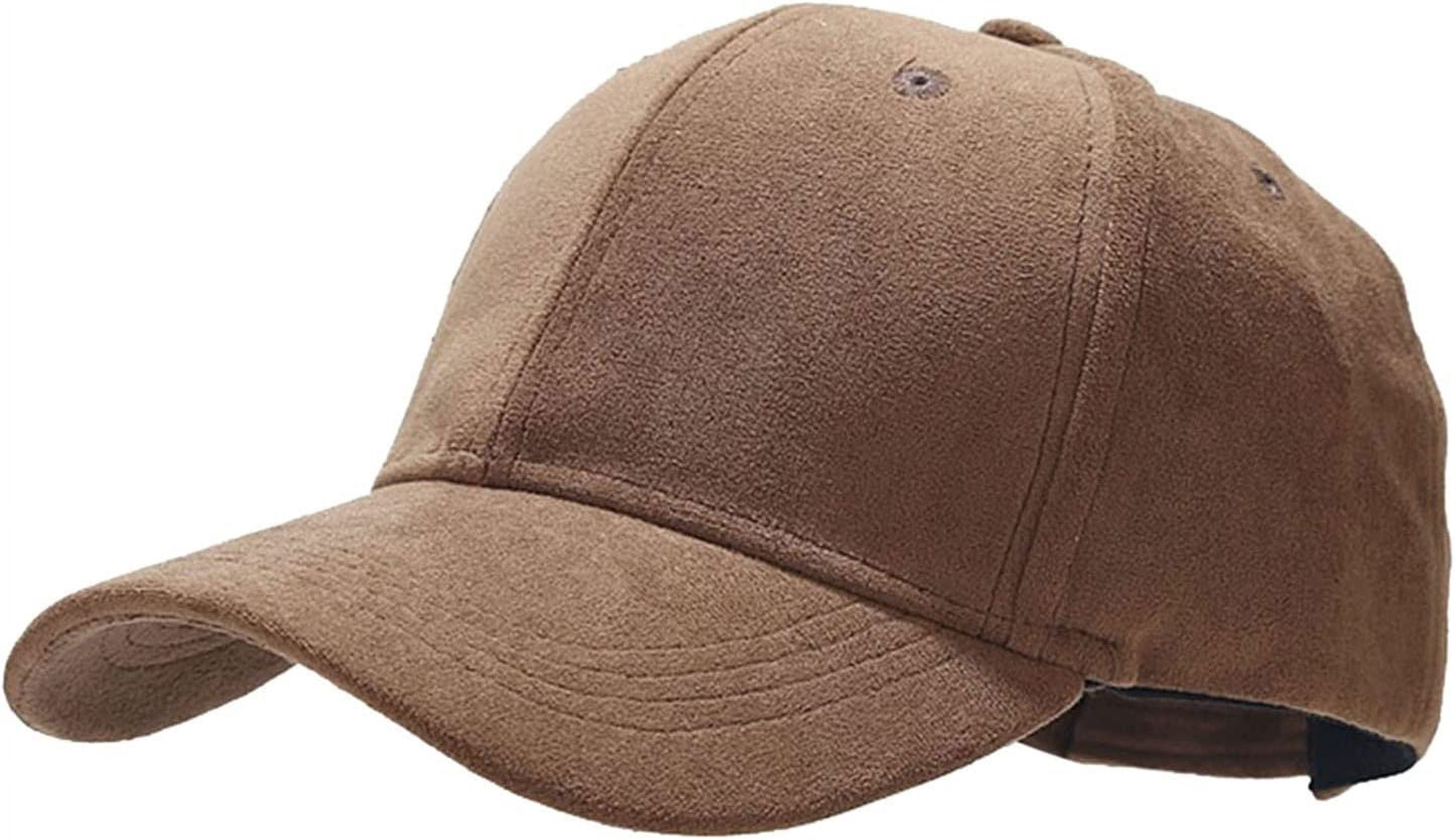 classic suede baseball cap,unisex faux suede low profile hats leather ...