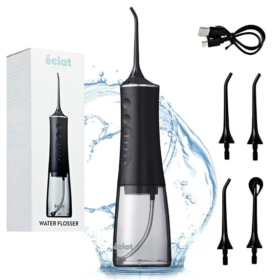 éclat Portable Electric Waterproof Water Flosser for Deep Teeth ...