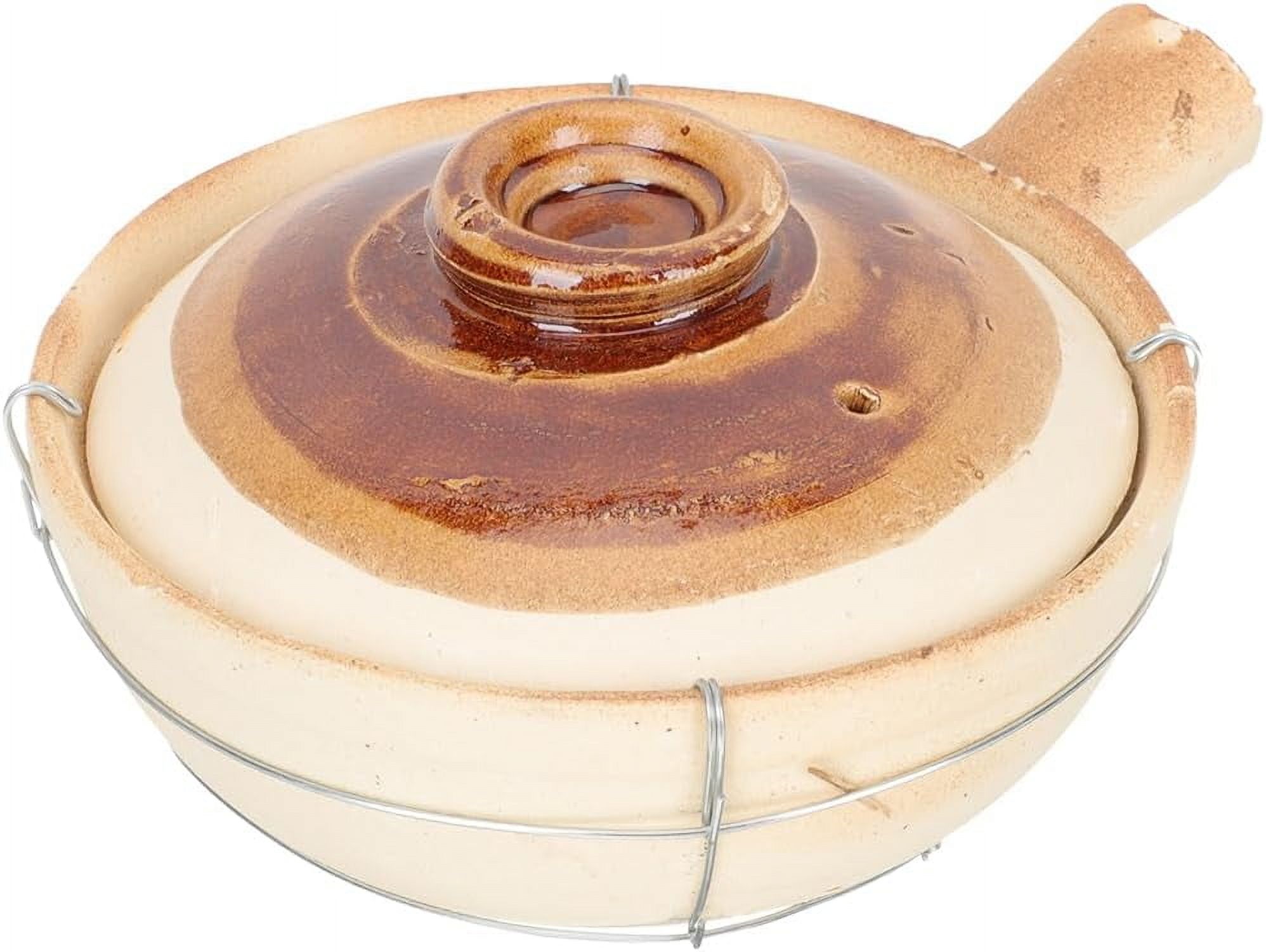 The clay pot is made from natural clay as the core raw material ...